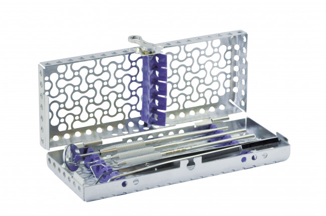 IMS Infinity Series Kassette 1/4 DIN 5 Instrumente, lila - HuFriedy ...